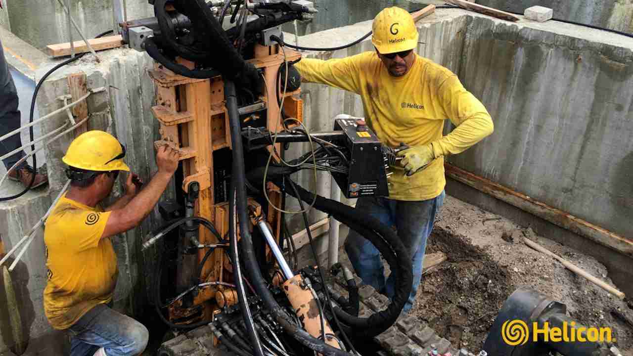 Helical Piers: Residential Luxury Pool, Holiday, FL - Helicon